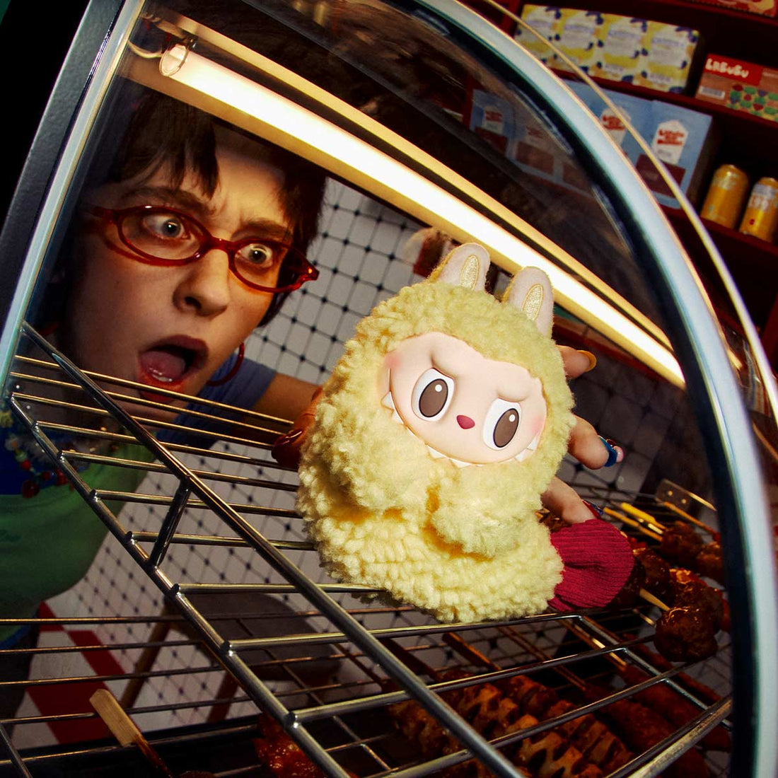 Pop Mart Labubu THE MONSTERS Wacky Mart Series-Earphone Case